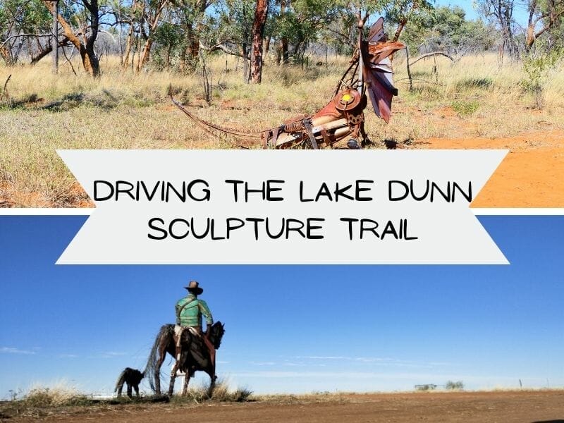 Driving The Fun Lake Dunn Sculpture Trail | All Around Oz